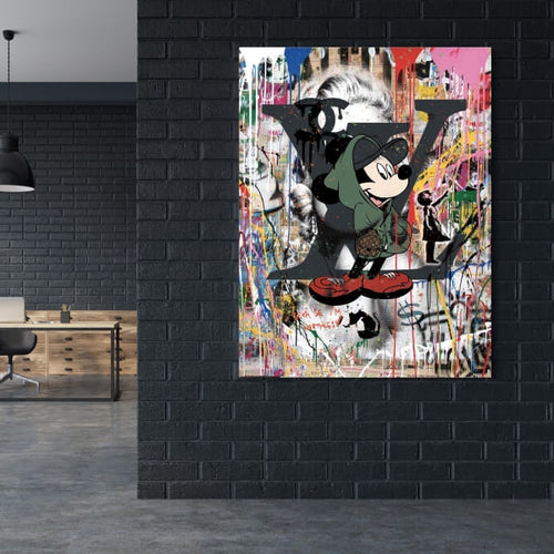 Leinwand oder Acrylglas Bild | S-XXL | Luxury Comic Pop Art | Exclusiv ...